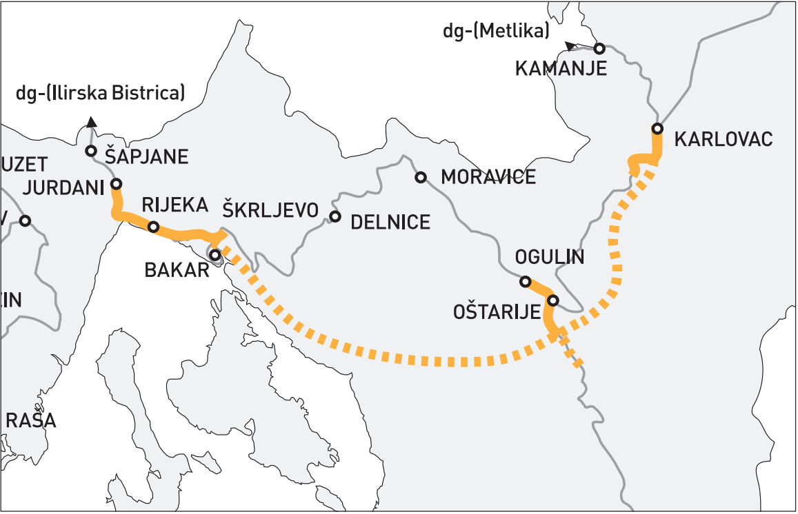 Nizinska pruga od Karlovca prema Rijeci još bez konkretnih rokova, ali ...