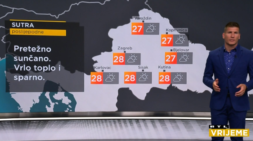 Početak kolovoza sunčan, ali ne i sasvim stablan: Danas vruće i sparno ...