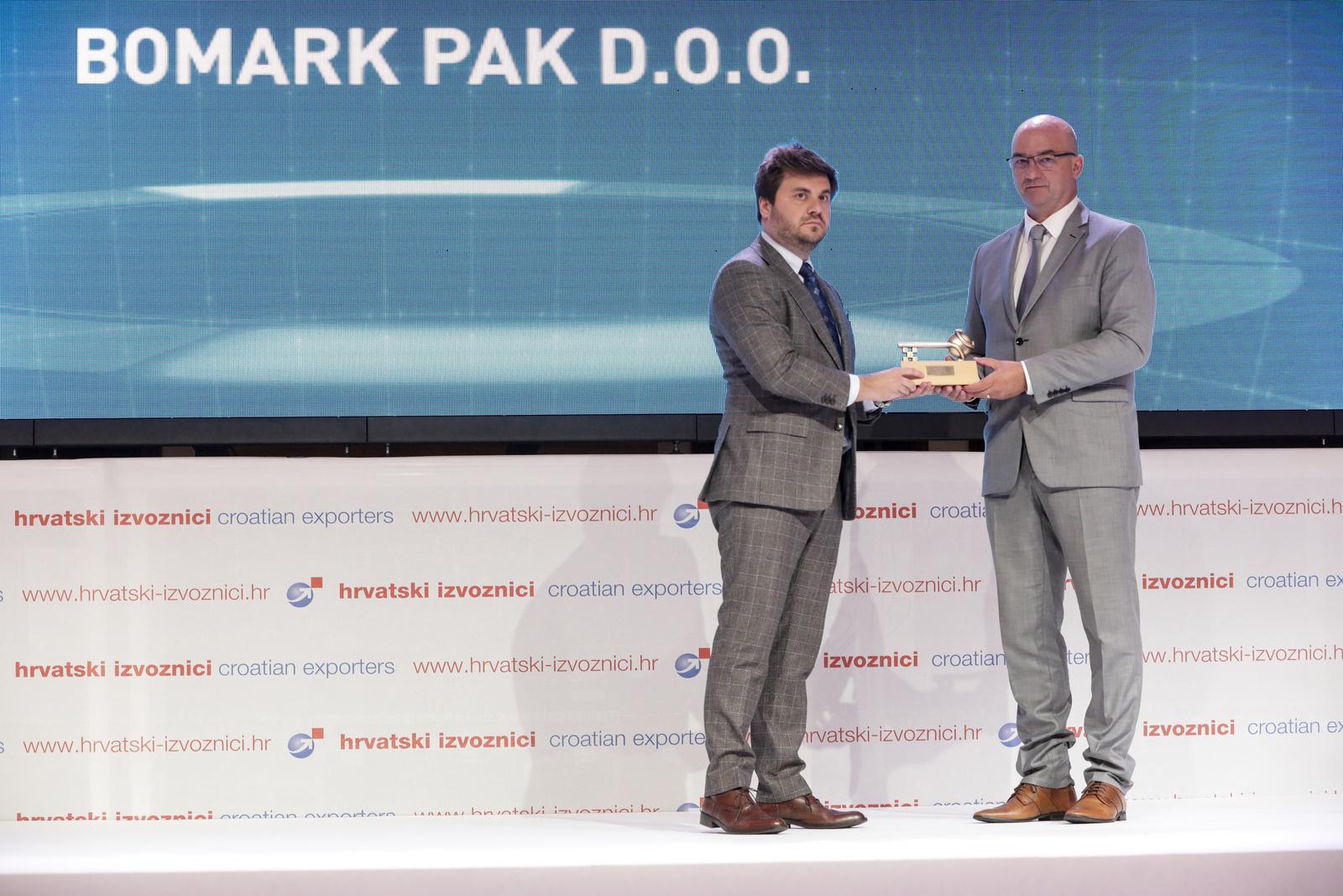 Tvrtke 'Bomark Pak' i 'Kostwein - proizvodnja strojeva' dobitnice ...