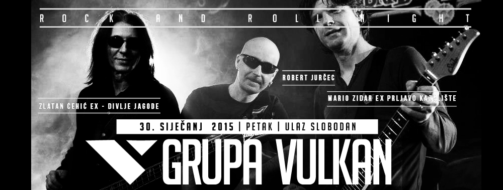 Podroom: Rock petak uz svirku grupe Vulkan, Retro party u subotu ...